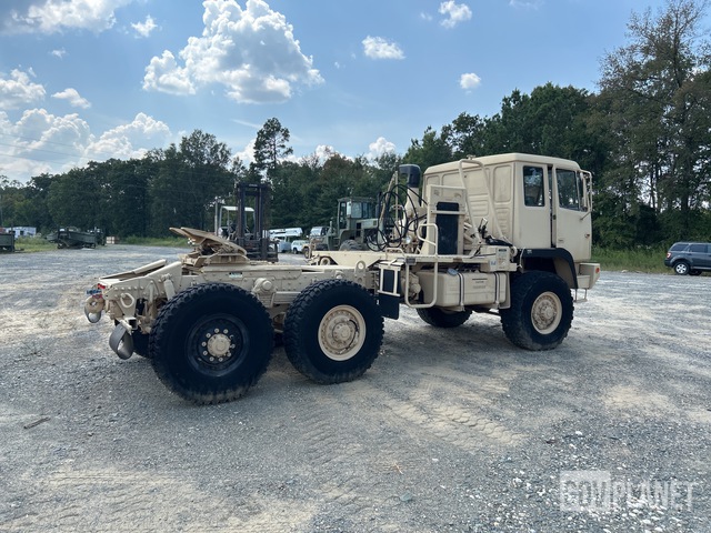 Surplus 2001 Stewart & Stevenson M1088A1 MTV 6x6 Tractor Truck in Hooks ...