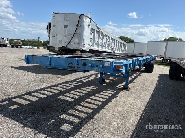 1984 Transcraft 44 ft T/A Flatbed Trailer | Ritchie Bros. Auctioneers