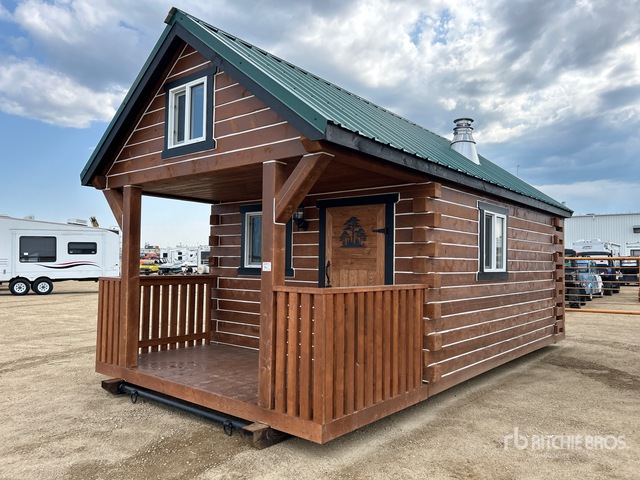 24 ft x 12 ft Skid-Mounted Log Cabin | Ritchie Bros. Auctioneers