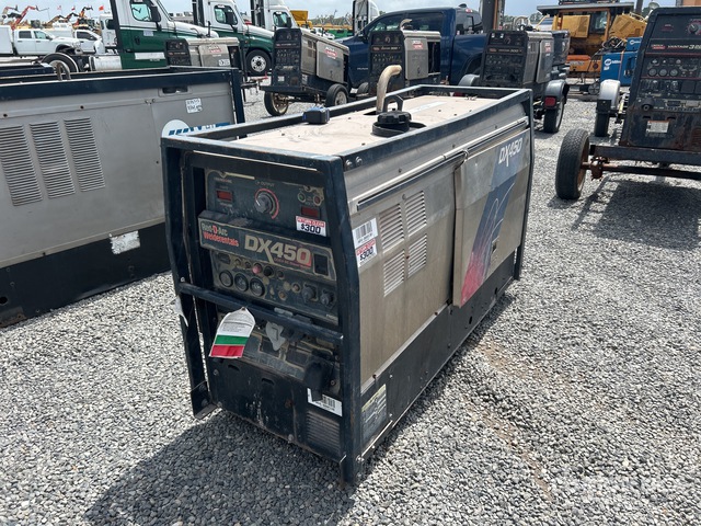 2013 Lincoln DX450 450 A Skid-Mounted Multi-Process Engine Driven ...