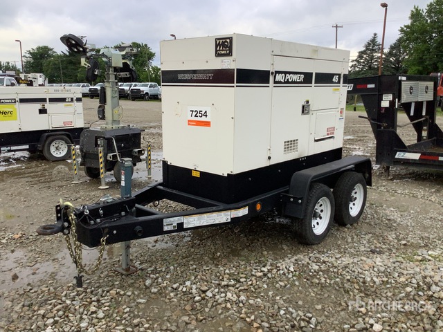 2022 Multiquip DCA45SSIU4F 36 kW Mobile Stand-By Generator Set ...