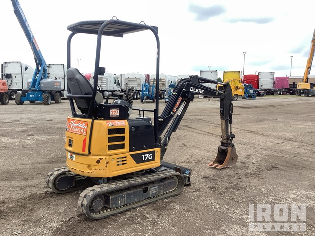 2021 John Deere 17G Mini Excavator in South Vienna, Ohio, United States ...