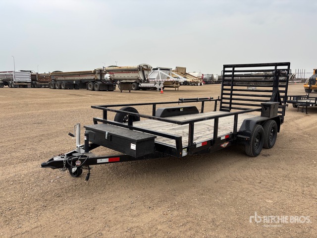 2021 NOVAE CORP 17 ft T/A Equipment Trailer | Ritchie Bros. Auctioneers