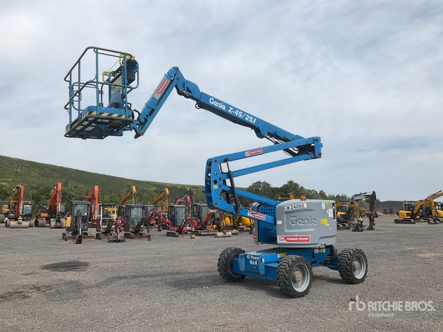 2018 Genie Z45/25J 4WD Diesel Articulating Boom Lift | Ritchie Bros ...