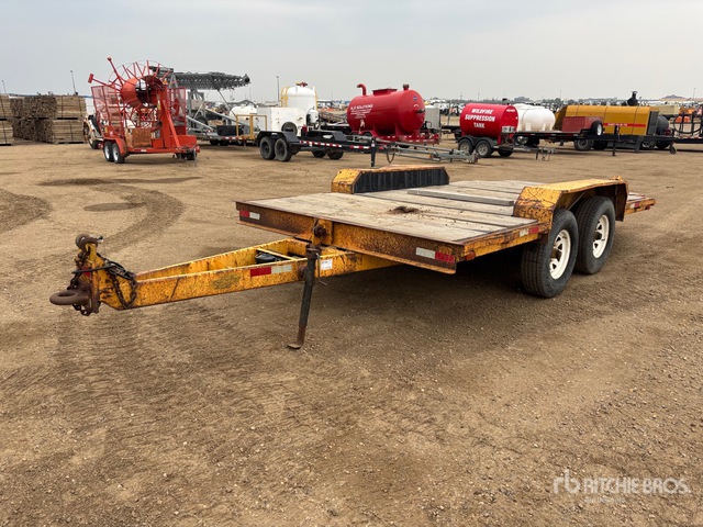 1988 Craig 222T 16 ft T/A Tilt Deck Trailer | Ritchie Bros. Auctioneers