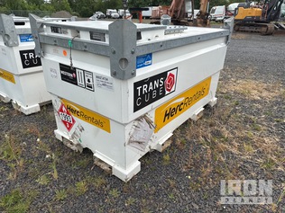 2020 Western Transcube 20TCG-GLB 552 gal Skid Mounted Steel Diesel Fuel ...