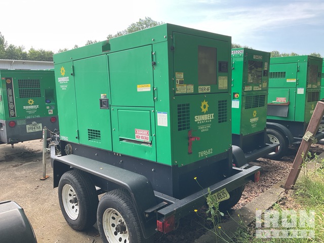 2015 Multiquip DCA-45SSIU4F 36 kW Mobile Generator Set in Spartanburg ...