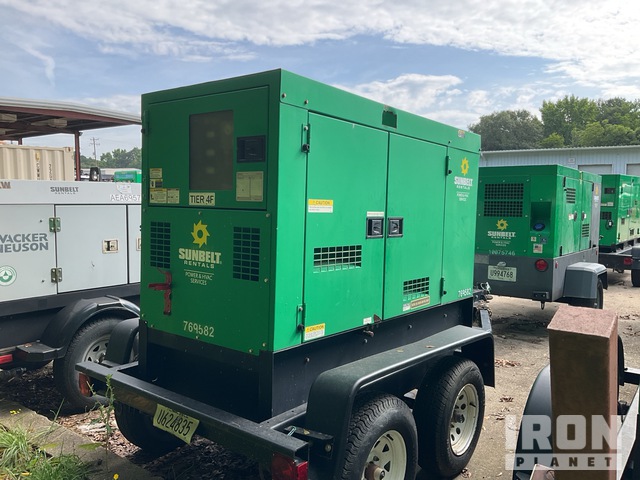 2015 Multiquip DCA-45SSIU4F 36 kW Mobile Generator Set in Spartanburg ...