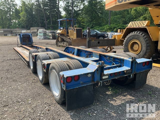 2001 Talbert Tri/A Removable Gooseneck Lowboy Trailer in Tallmadge ...