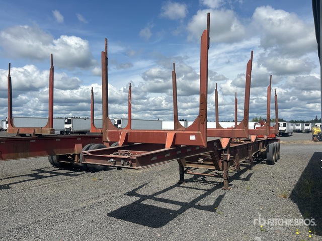 2004 Lufkin Tri/A Hayrack Log Trailer | Ritchie Bros. Auctioneers