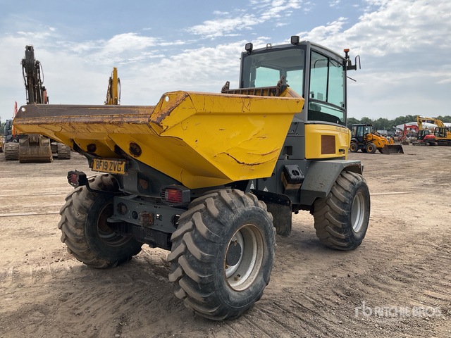 2019 Wacker Neuson DV90 9 ton 4x4 Swivel Dumper | Ritchie Bros. Auctioneers