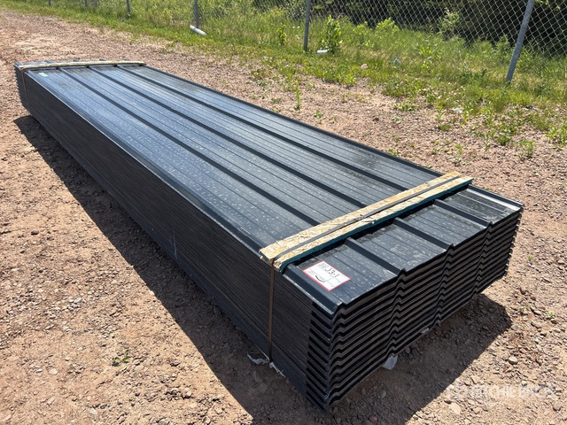 Quantity of (503) 3 ft x 12 ft Steel Roofing (Unused) | Ritchie Bros ...