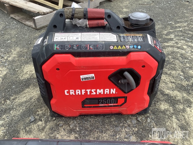 Surplus (2) Craftsman 2500-Watt Gasoline Portable Inverter Generators ...
