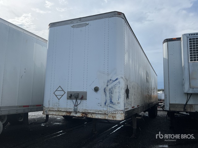 1994 Trailmobile 011A-1EAU 48 ft x 102 in T/A Semi-remorque fourgon ...