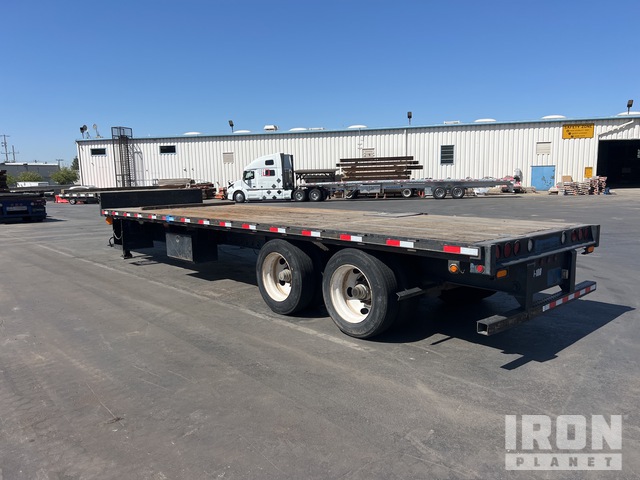 2002 Wabash 38 ft T/A Single Drop Step Deck Trailer in Sylmar ...