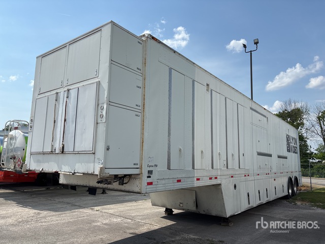 1999 ABC 1088T T/A 50 ft Aluminum Broadcasting & Production Trailer ...
