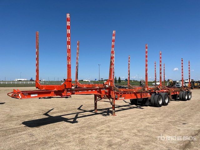 2015 Doepker 35 ft B-Train Lead Short Wood Log Trailer | Ritchie Bros ...