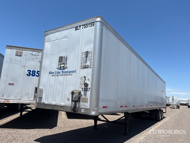 2013 Wanco/Wabash DVCVHPC 53 ft x 102 in T/A Van Trailer | Ritchie Bros ...