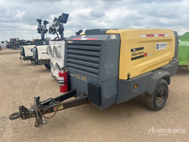 2018 Atlas Copco XATS 400 PE JD7 Mobile 42 L Air Compressor | Ritchie ...