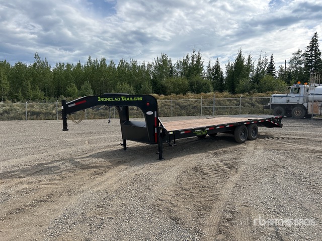 2024 Ironclad Trailers GNKB-27BN6 14000 lb 26 ft T/A Gooseneck ...