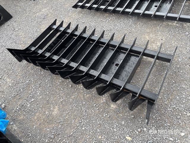 2025 Kit Containers QT-RR-70 69 in Skid Steer Root Rake (Unused ...