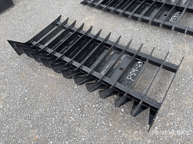 2025 Kit Containers QT-RR-70 69 in Skid Steer Root Rake (Unused ...