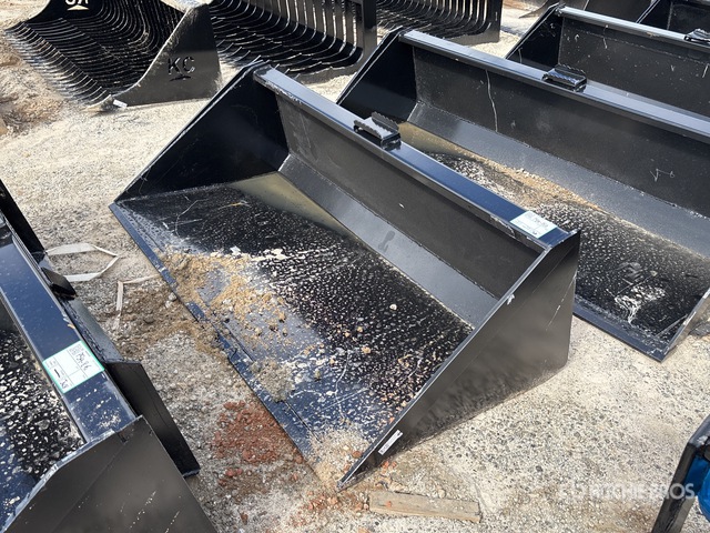 2025 Kit Containers QT-DB-S66 66 in General Purpose Skid Steer Bucket ...