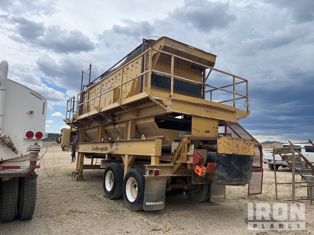 2000 Cedarapids Portable Screen Plant in Mancos, Colorado, United ...