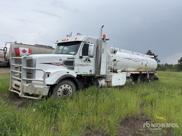 2012 Freightliner Coronado SD 8x6 Sleeper Tanker Truck (Inoperable ...