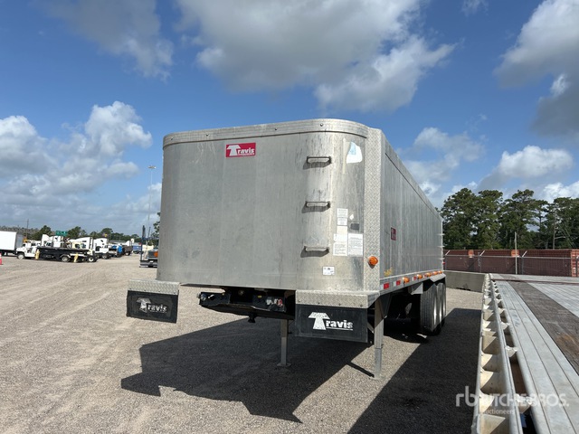 2023 Travis S96 30 ft Tri/A Aluminum Quarter Frame End Dump Trailer ...