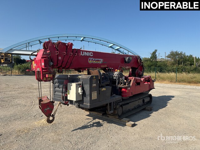 2021 Unic URW 706-2 Grue Araignee Chenilles Crawler Carrier Crane 6 t ...