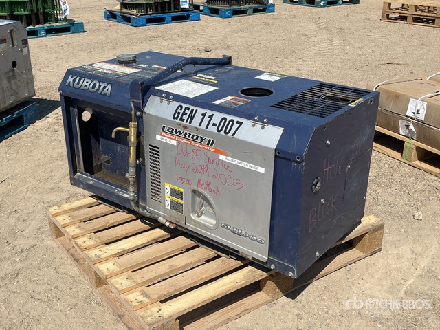 Kubota GL7000 10 kW Portable Generator Set (Inoperable) | Ritchie Bros ...