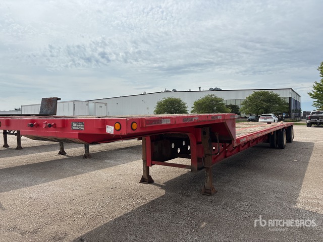 1995 Talbert TSDW 48 ft T/A Spread Axle Step Deck Trailer | Ritchie ...