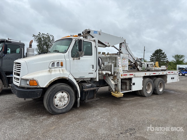 FEC 3216 16000 lb Knuckle Boom on 2000 Sterling LT8513 6x4 Boom Truck ...