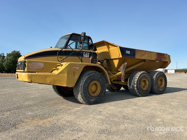 2006 Cat 740 Articulated Dump Truck | Ritchie Bros. Auctioneers