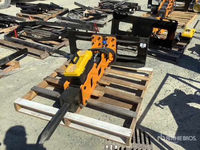 2025 GIYI GY-P680 Skid Steer Breaker (Unused) | Ritchie Bros. Auctioneers