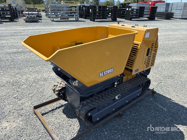 2025 SDLOOL SL-X1200J Stand-On Self-Loading Swivel Crawler Dumper ...