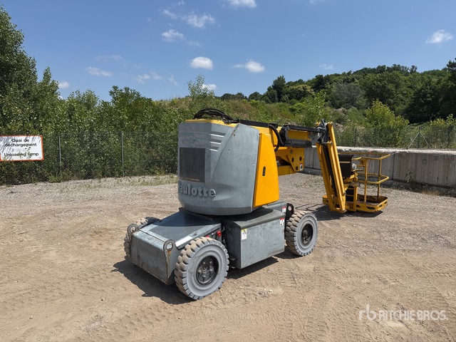 2008 Haulotte HA12IP 2WD Electric Nacelle Articulee Electrique Articulating Boom Lift | Ritchie ...
