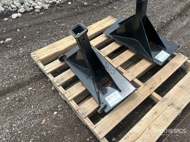 Kit Containers MSS-TM 2 in Skid Steer Hitch Receiver (Unused) | Ritchie ...