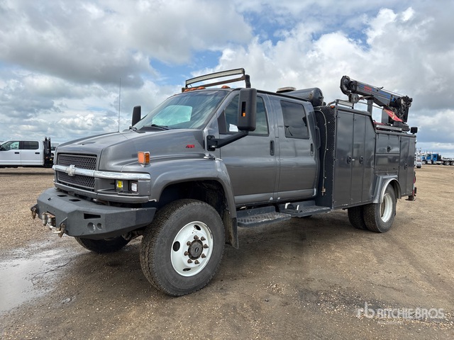 2007 Chevrolet C4500 4x4 Crew Cab Service Truck | Ritchie Bros. Auctioneers