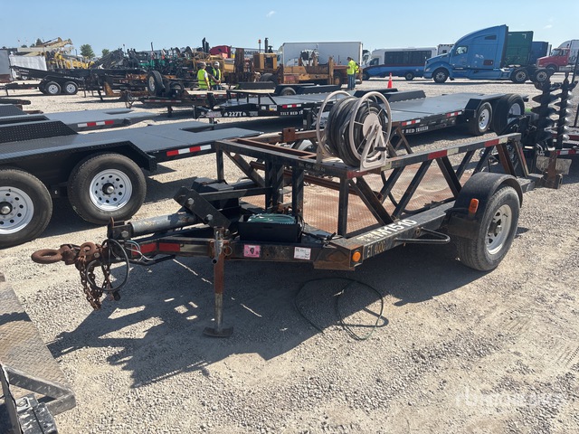2002 Bil-Jax 10 ft S/A Ground Load Trailer | Ritchie Bros. Auctioneers