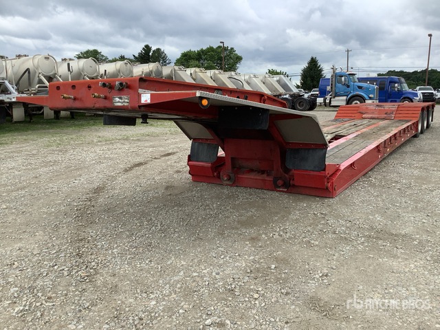 2002 Talbert T3DW-50SA-HRG-1-T1 Tri/A Removable Gooseneck Lowboy ...