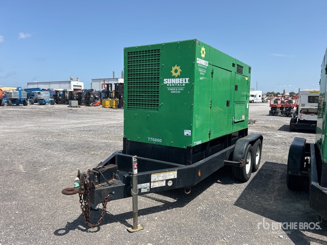 Multiquip DCA125USJMORP 100 kW Mobile Generator Set (Inoperable ...