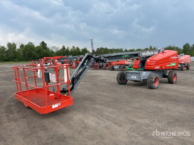 2016 Skyjack SJ45T 4WD Dual Fuel Telescopic Boom Lift | Ritchie Bros ...