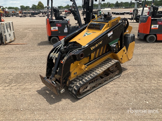 2018 Vermeer CTX100 Mini Compact Track Loader | Ritchie Bros. Auctioneers