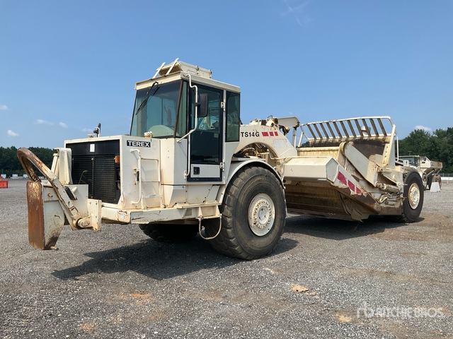 2002 Terex TS14G Motor Scraper | Ritchie Bros. Auctioneers
