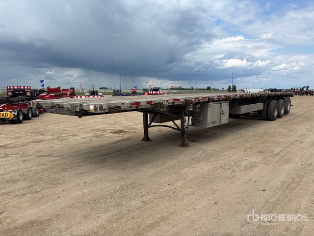 2019 Lode King PFL53-3 52 ft Tri/A Flatbed Trailer | Ritchie Bros ...