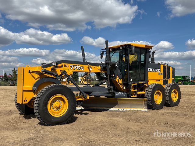 2018 John Deere 770G Motor Grader | Ritchie Bros. Auctioneers