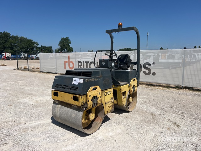1998 Bomag BW100AD3 Compacteur Vibrant Tandem Double Drum Roller ...