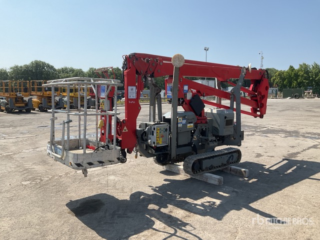 2014 Platform Basket SPIDER 1890PRO Crawler Diesel Articulating Boom ...